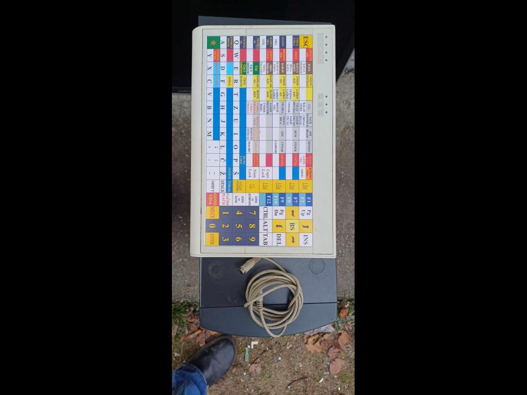 Tipkovnica Tipro 128 folijska,za gostince - Prodajko.net